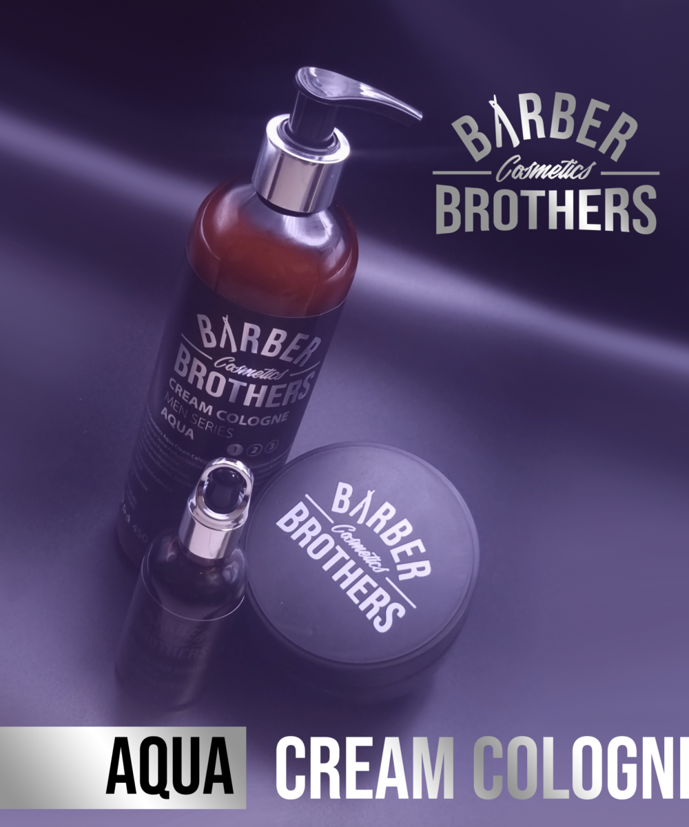 AQUA CREAM COLOGNE 400ML – Barber Brothers Cosmetics